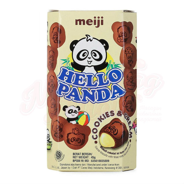 MEIJI HELLO PANDA COOKIES & CREAM 45gm – alphaoriental