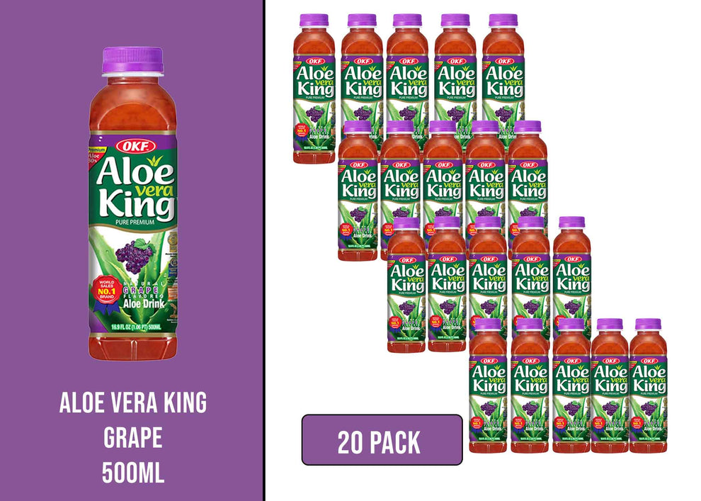 ALOE VERA KING GRAPE 500ml – alphaoriental